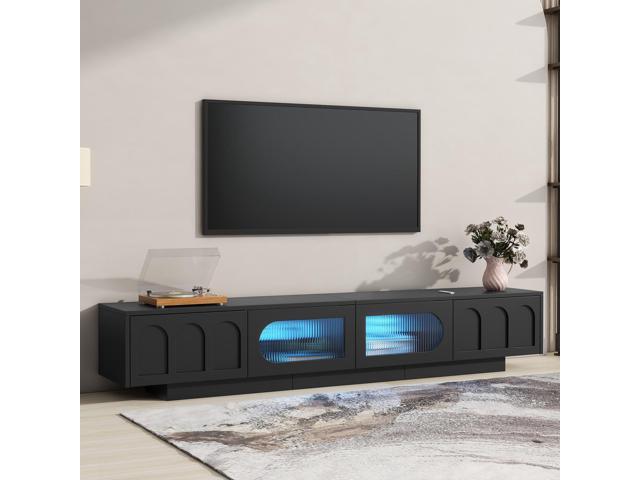 Click here for ON-TREND TV Stand with Fluted tempered Glass Doors... prices