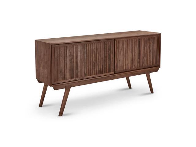 Click here for Strathcona Contemporary Walnut Wood Media Cabinet... prices