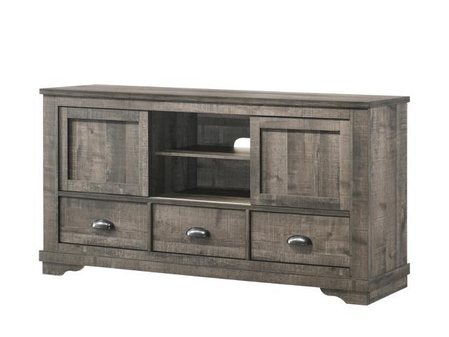 Click here for Coralee - Tv Stand - Dark Brown prices
