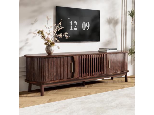 Click here for Modern Farmhouse TV Stand for 75 TVs  Wood Enterta... prices