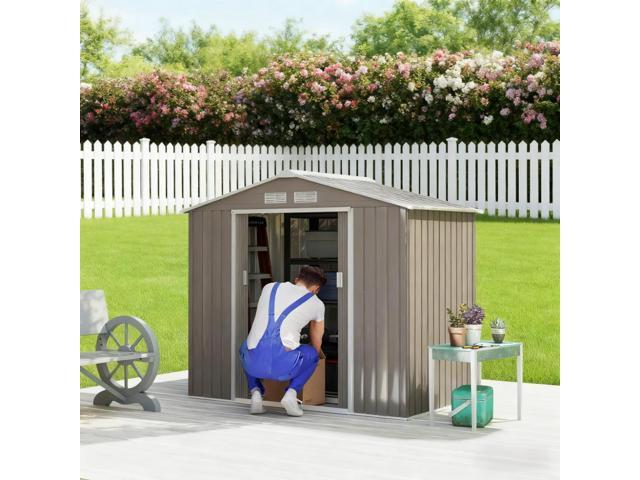 Click here for Garden Storage Shed Outdoor Storage Shed Metal Gar... prices