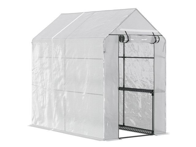 Click here for Outsunny 47.25 x 73.25 x 74.25 Walk-in Greenhouse... prices