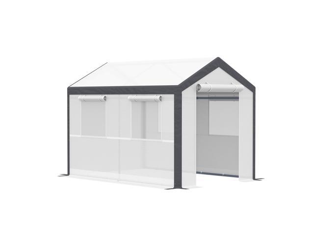 Click here for Outsunny 10 x 7 x 7 Walk-In Greenhouse  Outdoor Ga... prices