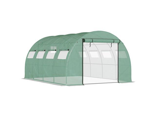 Click here for Outsunny 13 x 10 x 6.5 Walk-in Tunnel Greenhouse w... prices
