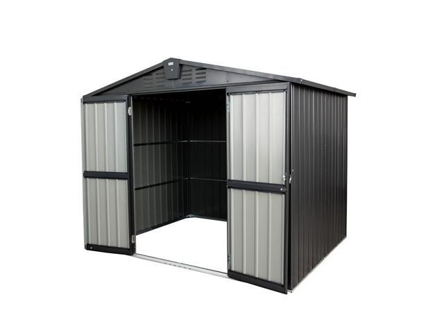 Click here for Outdoor Storage Shed 8.2x 6.2  Metal Garden Shed f... prices