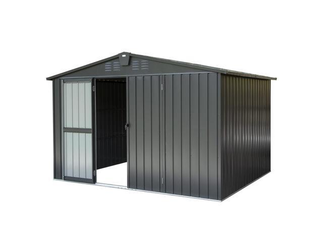 Click here for Outdoor Storage Shed 10x 8  Metal Garden Shed for... prices