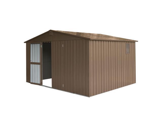 Click here for Backyard Storage Shed 11x 9 with Galvanized Steel... prices