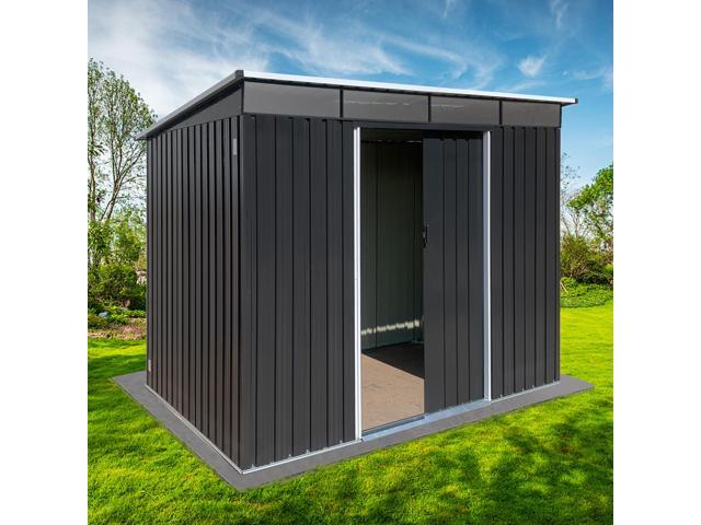 Click here for Metal garden sheds 6ftx8ft outdoor storage sheds A... prices