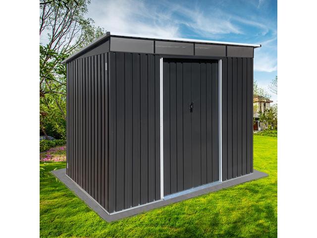 Click here for Metal garden sheds 6ftx8ft outdoor storage sheds A... prices