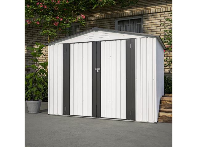 Click here for 8 x 6 ft Outdoor Storage Shed  All Weather Metal S... prices