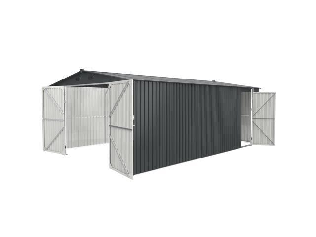 Click here for Outdoor Storage Shed 20x13 FT  Metal Garden Shed B... prices