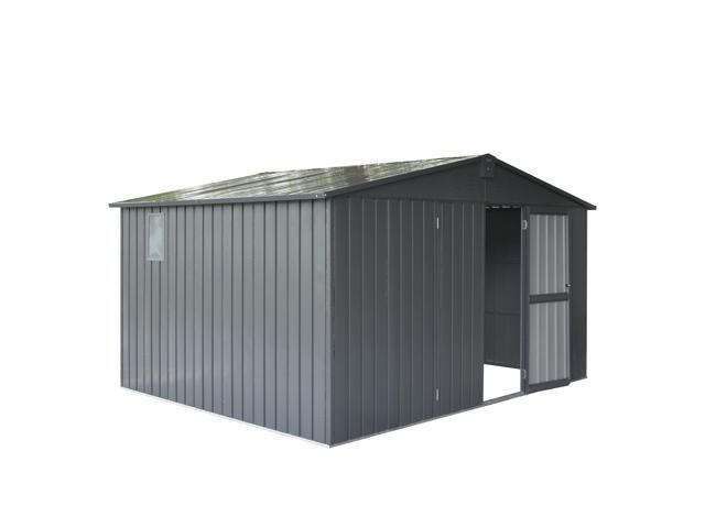 Click here for Backyard Storage Shed 11x 9 with Galvanized Steel... prices