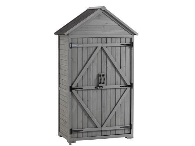 Click here for Outdoor Storage Cabinet  Garden Wood Tool Shed  Ou... prices