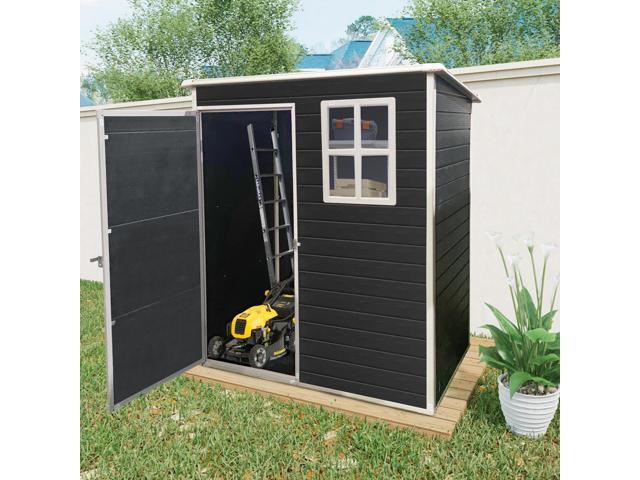 Click here for 5 ft x 3 ft Outdoor Plastic Storage Shed with floo... prices