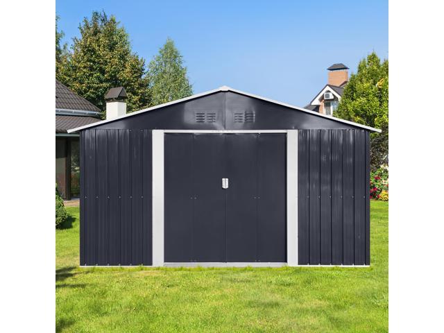 Click here for Metal garden sheds 11.2ftx10.6ft outdoor storage s... prices