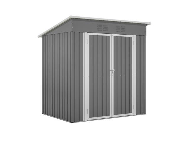 Click here for 6x4 Outdoor Metal Storage Shed for Garden Tools Lo... prices