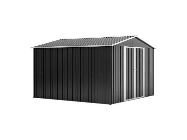 Click here for Outdoor Storage Shed 10x10 FT  Utility Metal Tool... prices