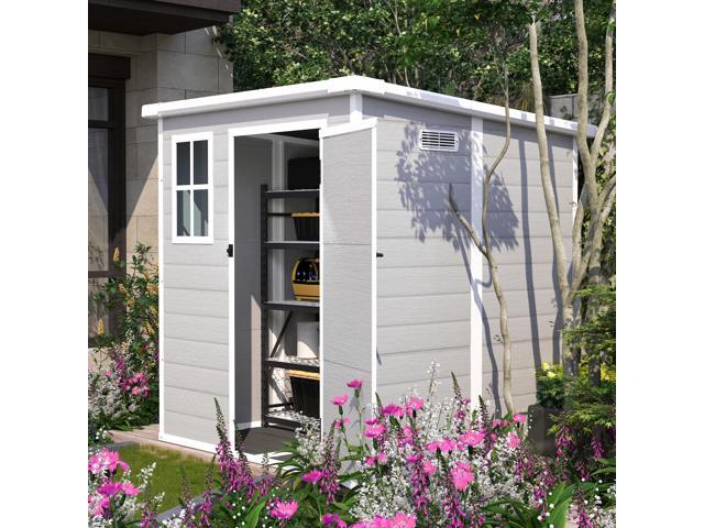 Click here for 6x6 FT Storage Shed  Waterproof Resin Outdoor Stor... prices
