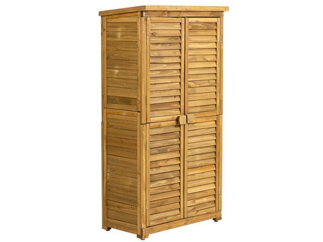 Click here for Outdoor Storage Cabinet  Wood Garden Shed  Pool St... prices