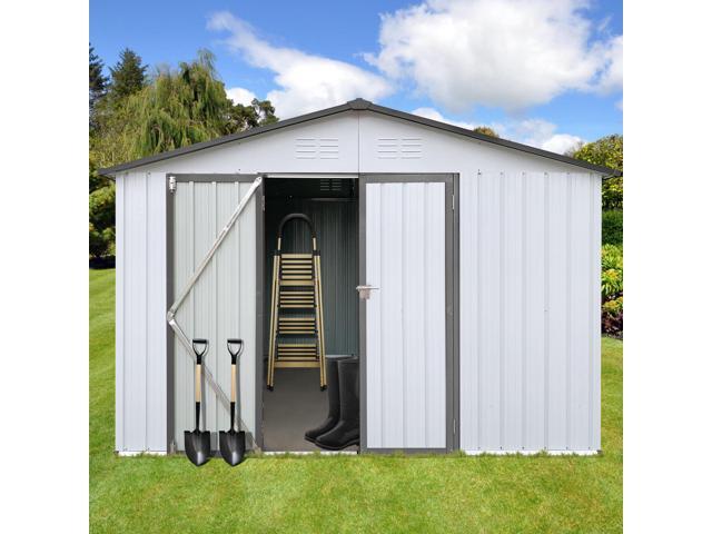 Click here for Metal garden sheds 12ftx10ft outdoor storage sheds... prices