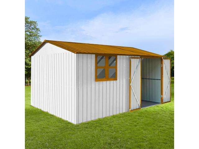 Click here for Metal garden sheds 12ftx10ft outdoor storage sheds... prices