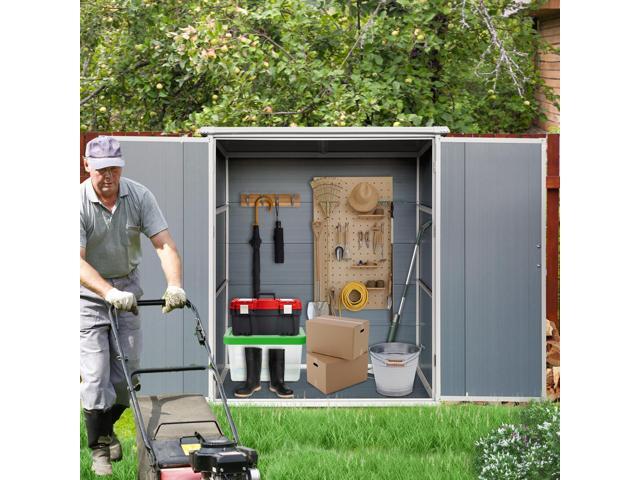 Click here for 5x3FT Outdoor Storage Shed Waterproof Resin Cabine... prices