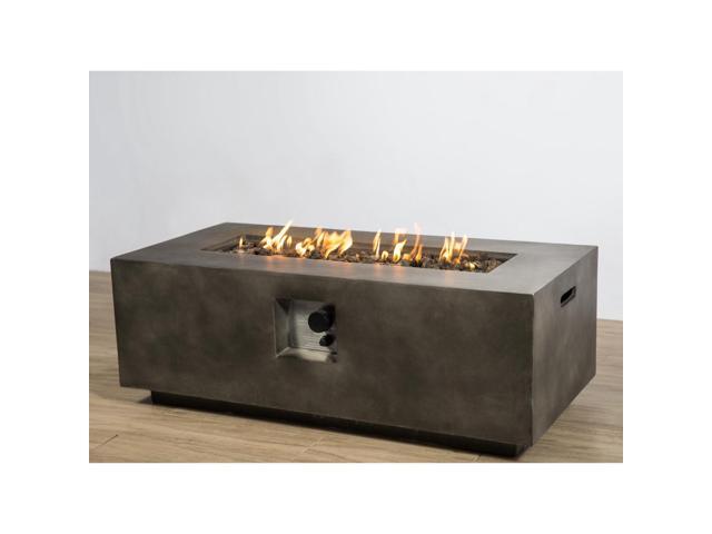 Click here for Concrete Propane/Natural Gas Fire Pit Table prices