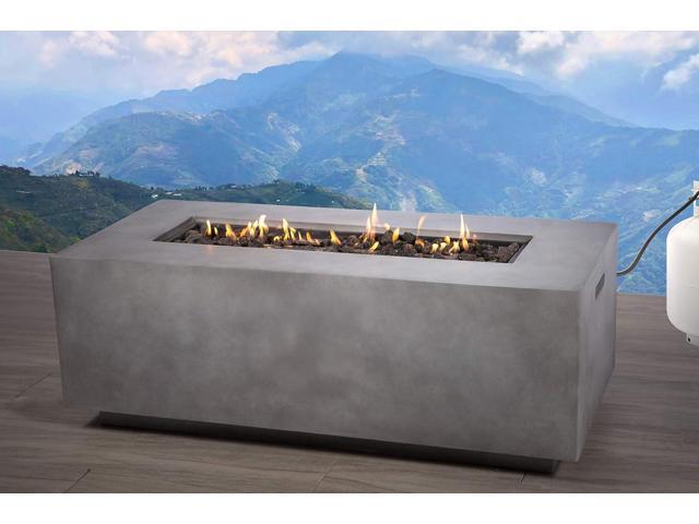 Click here for Concrete Propane/Natural Gas Fire Pit Table prices