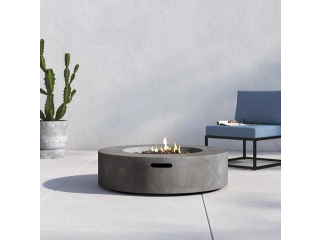 Click here for 12 H Fiber Reinforced Concrete Outdoor Fire Pit Ta... prices