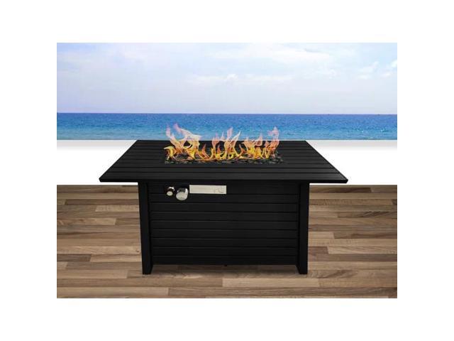 Click here for 24 H Steel Propane Outdoor Fire Pit Table With Lid... prices