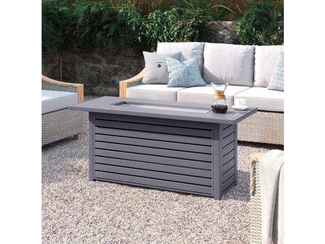 Click here for Steel Propane/Natural Gas Outdoor Fire Pit Table w... prices