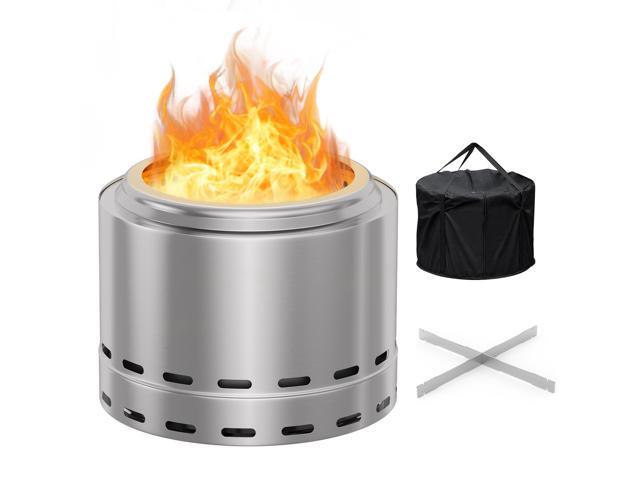 Click here for 19.5 Smokeless Fire Pit  Portable Outdoor Firepit... prices