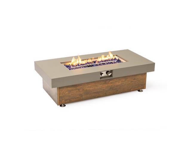 Click here for 48_inch Iron Fire Pit Table with Wood Grain prices