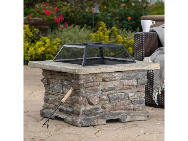Click here for 28 MGO Wood Burning Outdoor Fire Pit with Lid - Na... prices