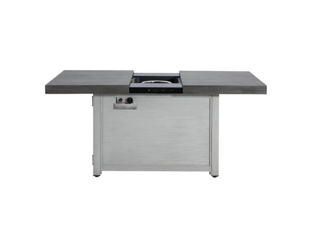 Click here for Extendable Rectangle Aluminum Alloy Fire Pit Table... prices