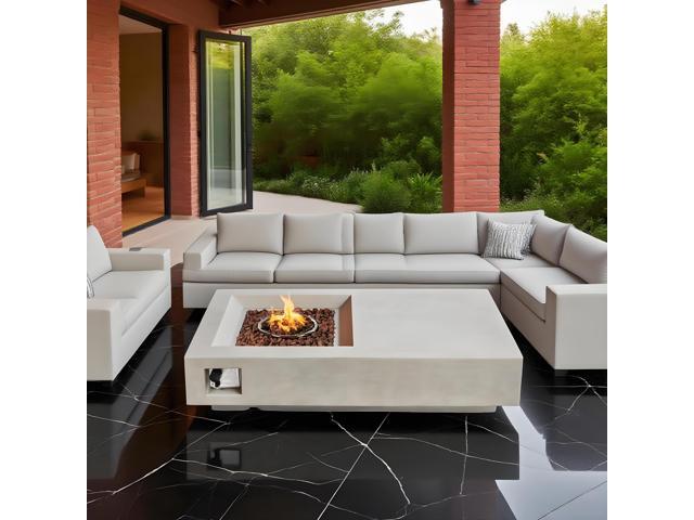 Click here for 60 Propane Gas Fire Pit Table  50000 BTU Rectangul... prices