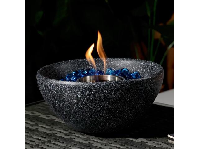 Click here for Tabletop Fire Pit Black  Table Top Fire Bowl Outdo... prices
