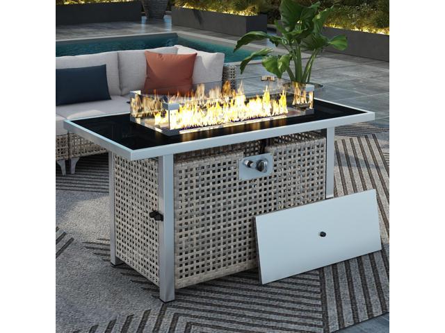 Click here for K & K 43 Propane Gas Fire Pit Table  60000 BTU Rec... prices