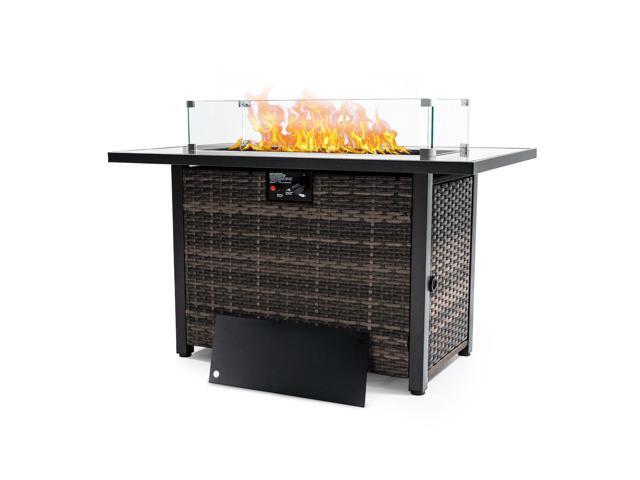 Click here for Outdoor Fire Pit 50 000 BTU Propane Gas Fire Table... prices
