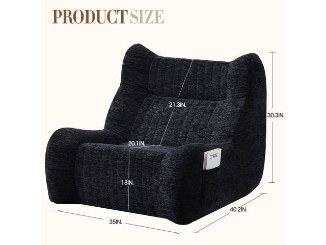Click here for Bean Bag Chair for Adults with Armrests - Oversize... prices