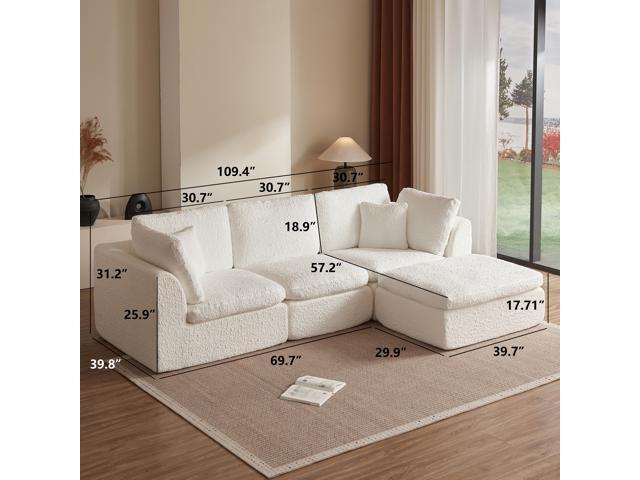 Click here for 110 Cloud Sectional Couches for Living Room  Conve... prices