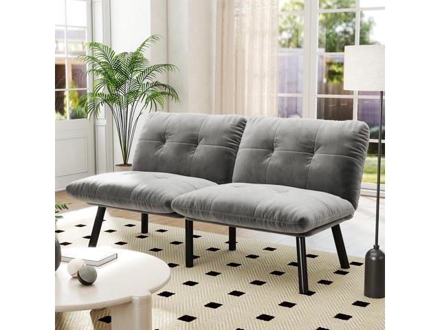 Click here for Grey Convertible Folding Modern sofa Bed prices