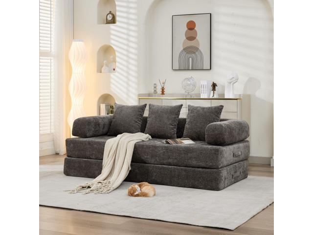 Click here for Comfy Convertible Folding Mattress Couch  Floor So... prices