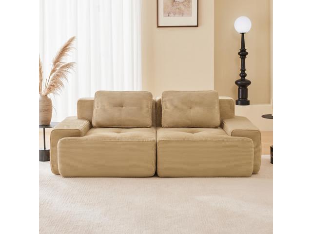 Click here for 82 Modern L-Shaped Modular Sectional Sofa for Livi... prices