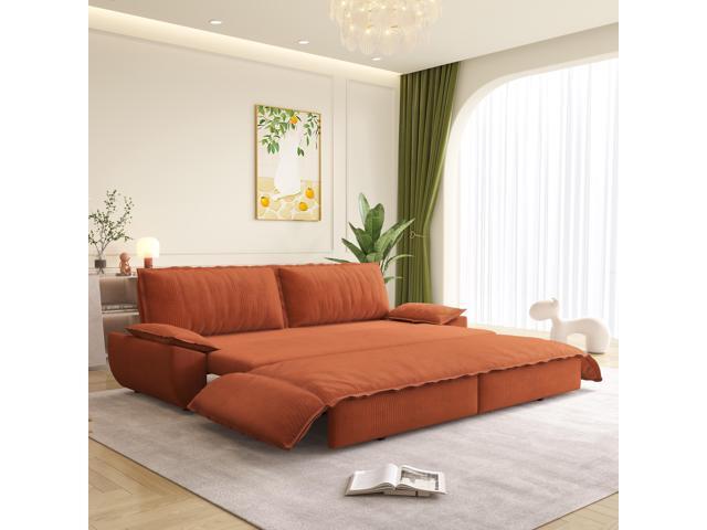 Click here for 73.2 Queen Pull Out Sofa Bed 3-in-1 Convertible Sl... prices