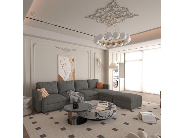 Click here for Modern Large Sectional Sofa  U-Shape Modular Secti... prices