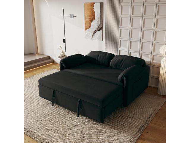 Click here for Sofa Centric Design: 54-Inch Velvet Sofa Bed with... prices