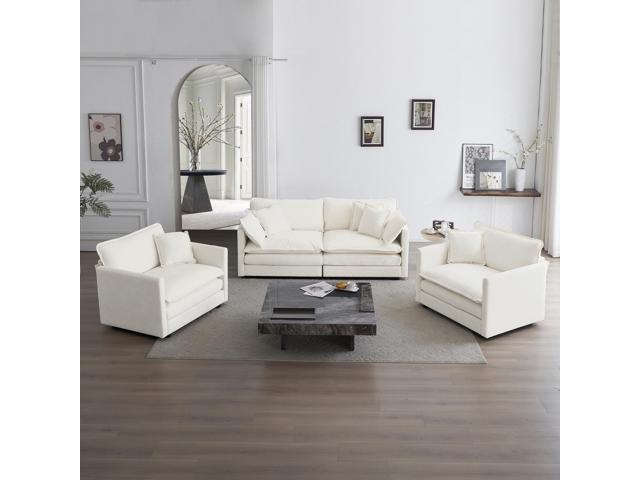 Click here for 3 Piece Sofa Set with Arm Pillows and Toss Pillows... prices