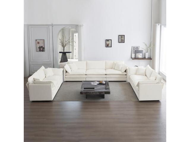 Click here for 3 Piece Sofa Set Oversized Sofa Comfy Sofa Couch... prices
