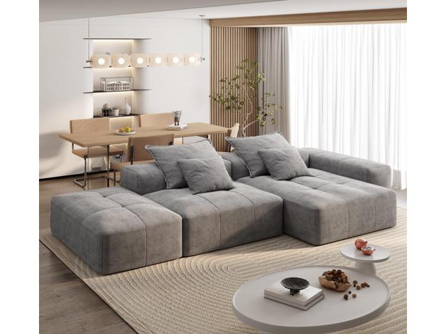Click here for Modern Oversized Modular Sectional Sofa with Ottom... prices